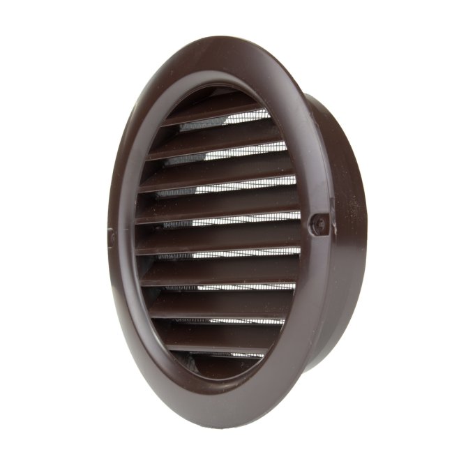 Kruhová větrací mřížka plastová | Vzduchotechnika-eshop.cz